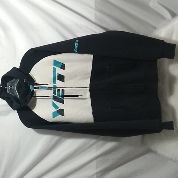 Yeti | Jackets & Coats | Sale Yeti Cycles Full Zip Up Jacket W Hood ...